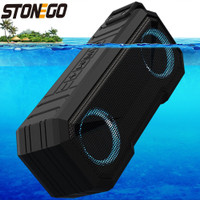 STONEGO Portable Bluetooth Speaker Wireless Flash Light Speaker TWS ...