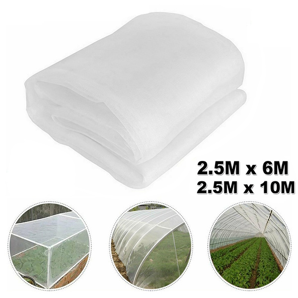 6/10M Garden Netting Crops Plant Vegetables Protector Mesh Bird Insect ...