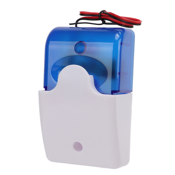 103 Wired Alarm Strobe Flashing Light Flash Buzzer Siren for Home ...