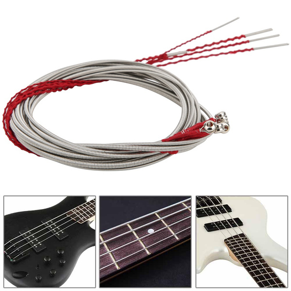 5Pcs Steel Bass String Musical Instrument Accessories for Guitar ...