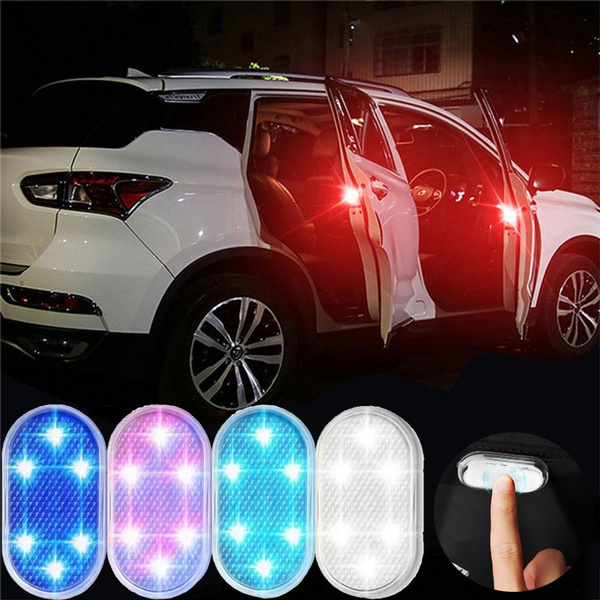 1/2pcs Car LED Touch Lights Wireless Interior Light Auto Roof Ceiling ...