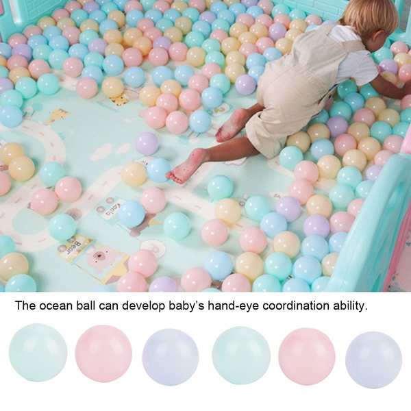 5.5cm Diameter Plastic Baby Pool, Colorful Crush Proof Balls Ball Pit ...