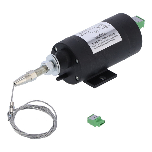 Engine Stop Valve Diesel Generator Solenoid Flameout Shutdown Shut Off ...