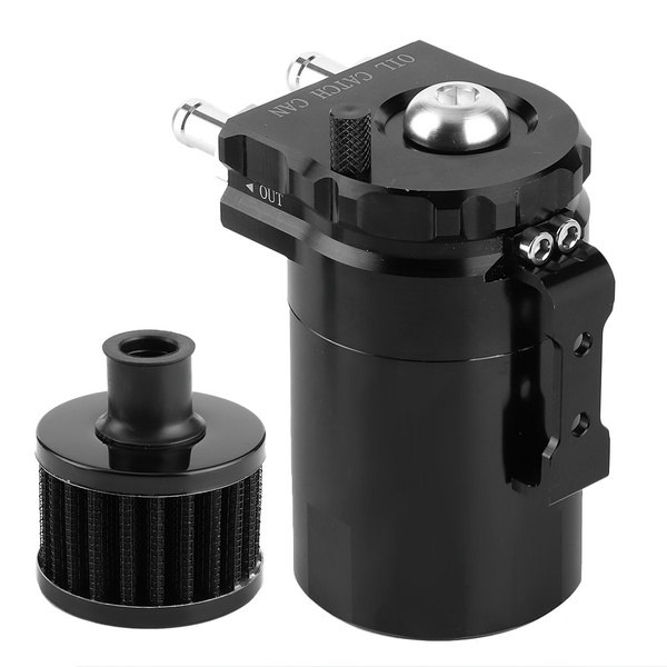 Universal Fuel Tank Oil Catch Storage Can Vent Filter Set Engine ...