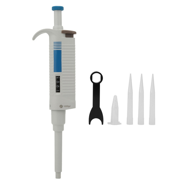 Manual Adjustable Micro Pipette Single-Channel Pipette Set Students ...