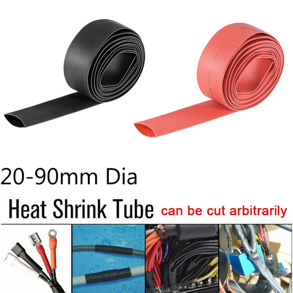 20mm-90mm Dia Heat Shrink Tubing Insulation Shrinkable Tube Electronic ...
