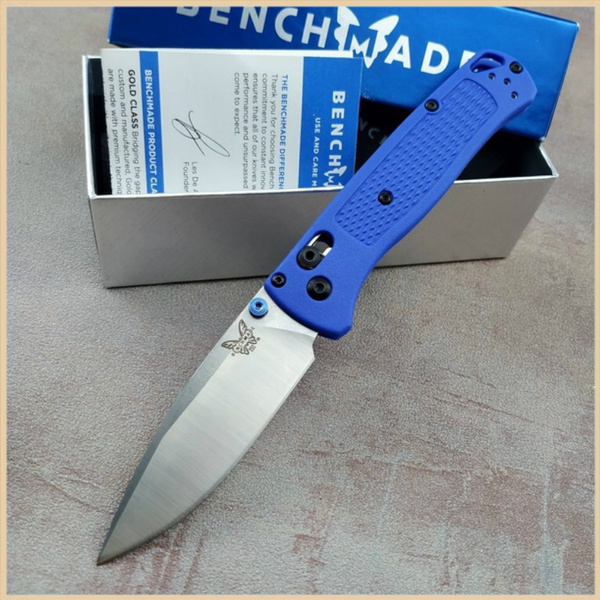 Outdoor Camping Hunting Knife 535 Bugout Pocket Knife 3.24"" S30V Satin ...