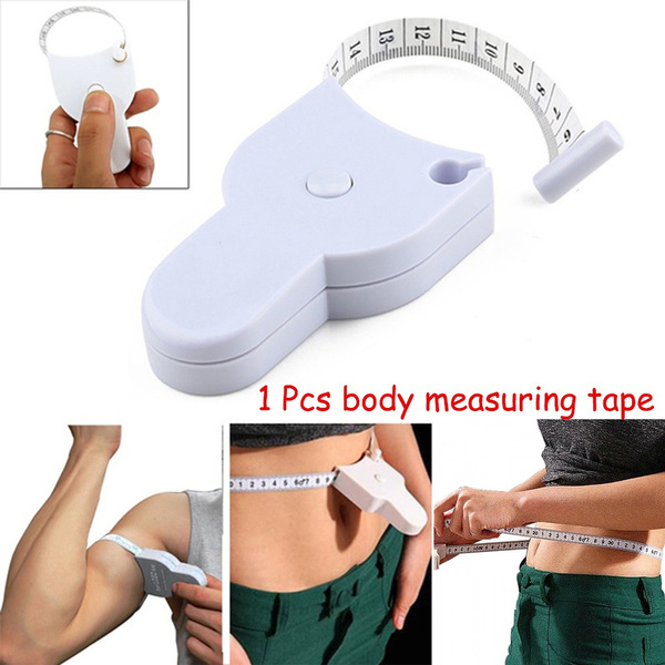 1 Pcs 150CM Handle Body Measuring Tape Fitness Tape Ruler Waist Arm ...