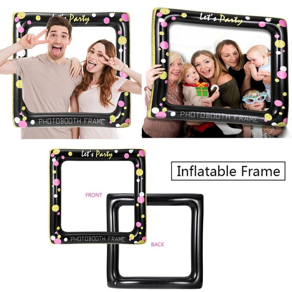 Inflatable Photo Booth Props Frame Selfie Picture Frame for Birthday ...