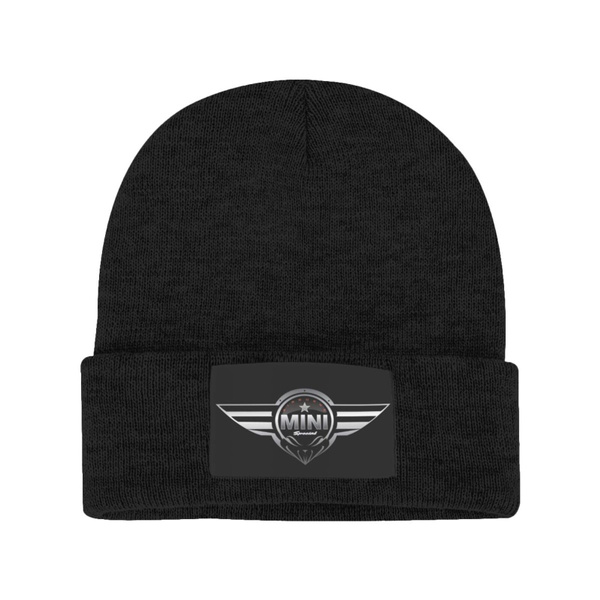 Mini Cooper Knit Hat Women Men Fashion Winter Knitted Acrylic Cap ...
