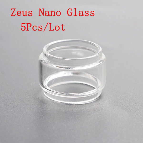5PCS/Lot Replacement Geekvape Zeus Nano 22mm Tank Glass Tube Fat Bulb ...