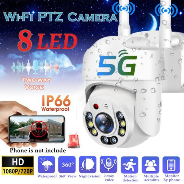 All-weather Surveillance Cameras 8LEDs 1080P/720P WiFi IP Camera ...