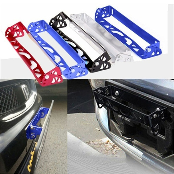 Professional Car Modification Universal Adjustable License Plate Frame ...