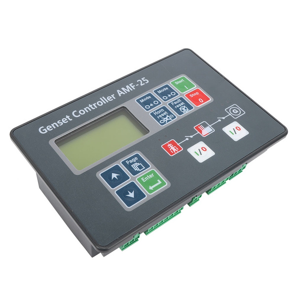 Generator Controller AMF-25 Generator Set Auto-ignition Control Screen ...