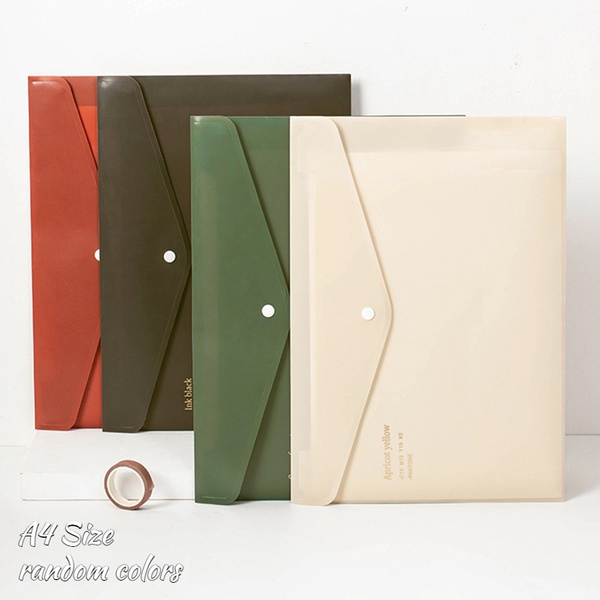 A4 Size File Bags Document Folders Document Organizers Filing Envelopes ...