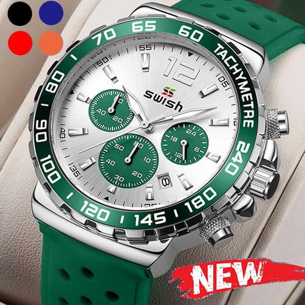 SWISH Men's Watches Quartz Watch Waterproof Calendar Creative Watches ...