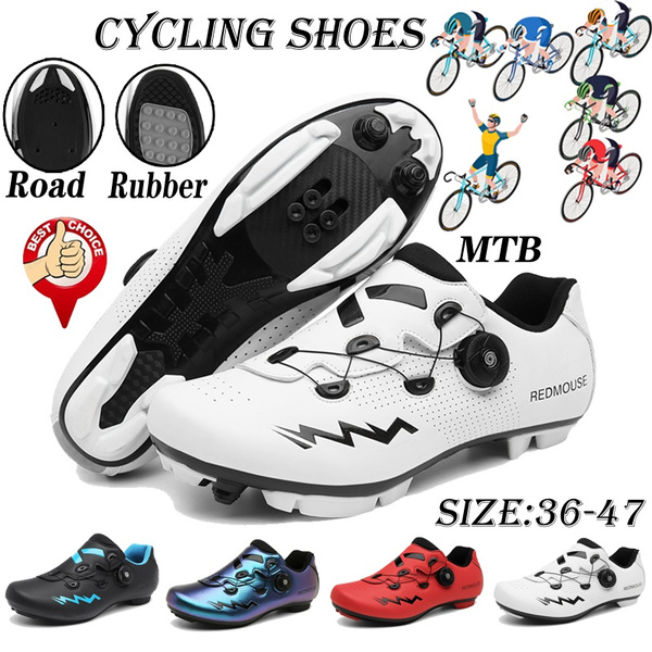 2022 Road Bicycle Shoes Men Cycling Sneaker Microfiber Breathable Mtb ...