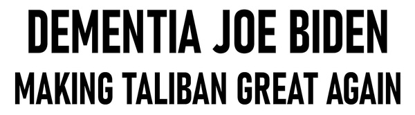 2pcs, Dementia Joe Biden Making the Taliban Great Again Bumper Decal ...