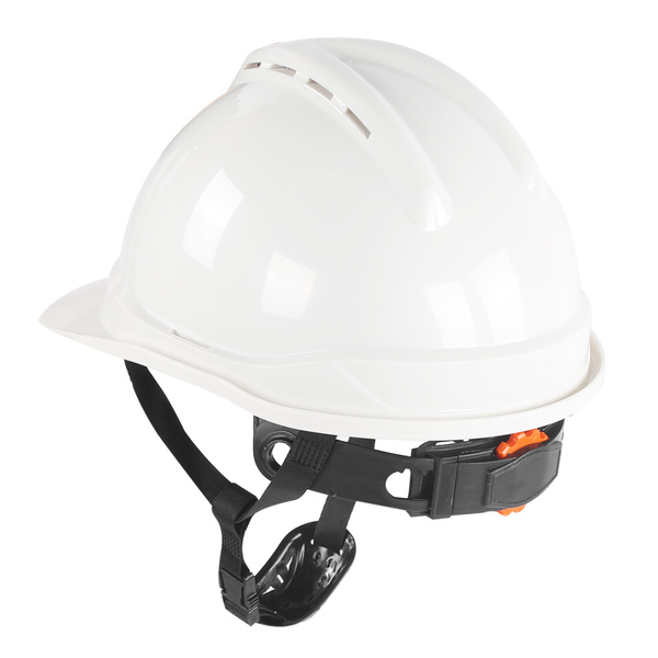 Breathable Industrial Helmet Safety Protective Work Hard Hat White for ...
