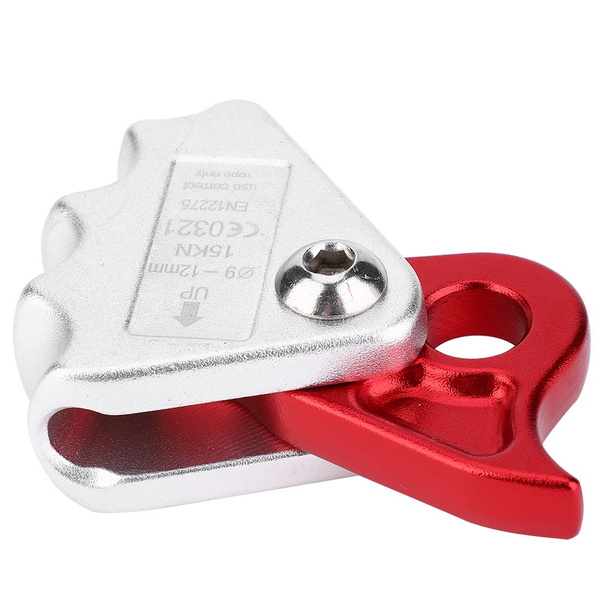 Outdoor Safety Mountaineering Rock Climbing Rope Grab Riser Clamp ...