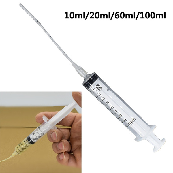 Birds Feeding Syringe Manual Feeding Rearing Gavage Curved Needle ...