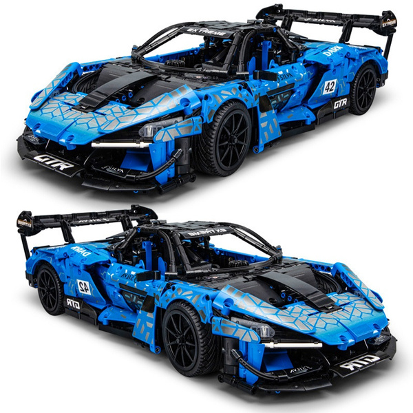 2022 New 2088Pcs Technical Sports Car GTR Building Blocks Model MOC ...