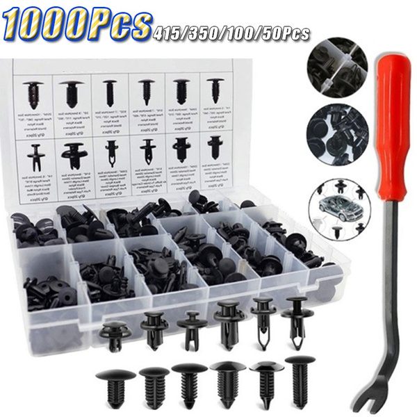 1000Pcs-50Pcs Trim Panel Retainer Fastener Kit Mixed Auto Plastic Clip ...