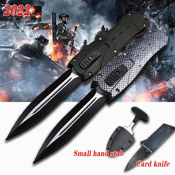 2022 NEW | AUTO OTF Spring Assisted Tactical Knife Gifts Knives Set ...