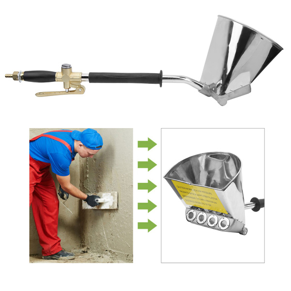 Mortar Sprayer Portable Corrosion‑Resistant Wall Mortar Cement Sprayer ...