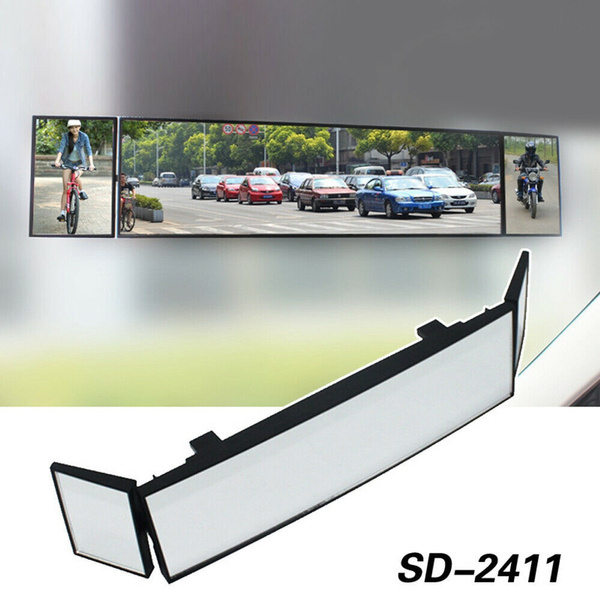 Universal Car Interior Panoramic Rear View Mirror Wide Angle Rear View ...