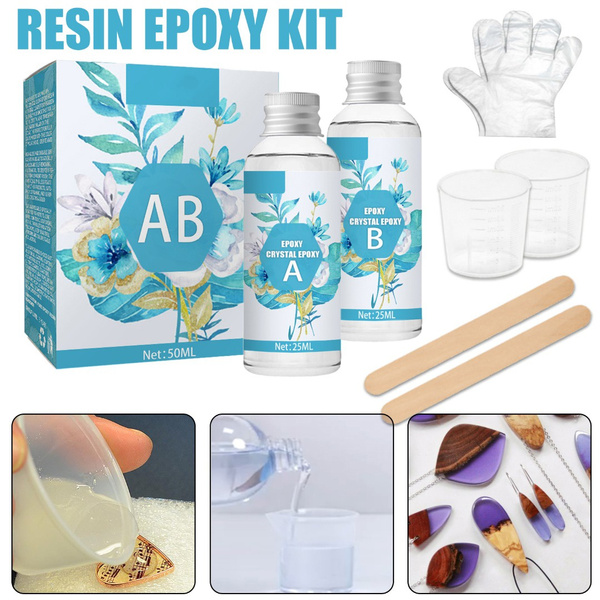 New Useful Clear Resin Epoxy Kit for River Table Tops Art Casting Resin ...