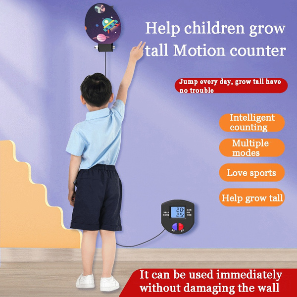 2022 children's touch height device children's bounce exercise counter ...