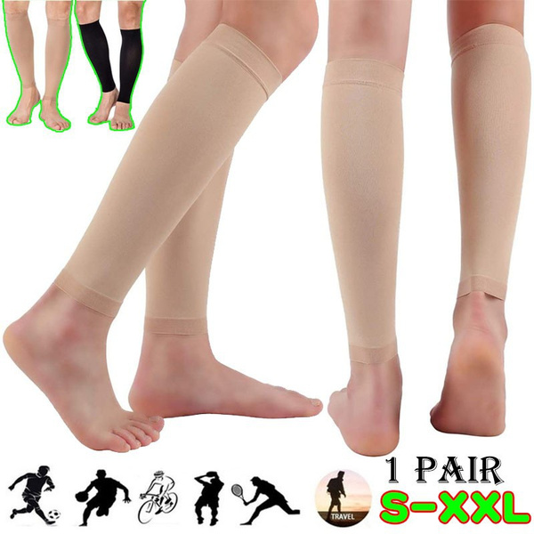 Calf Compression Sleeves for Men & Women (20-30mmhg) 1 Pairs Calf ...