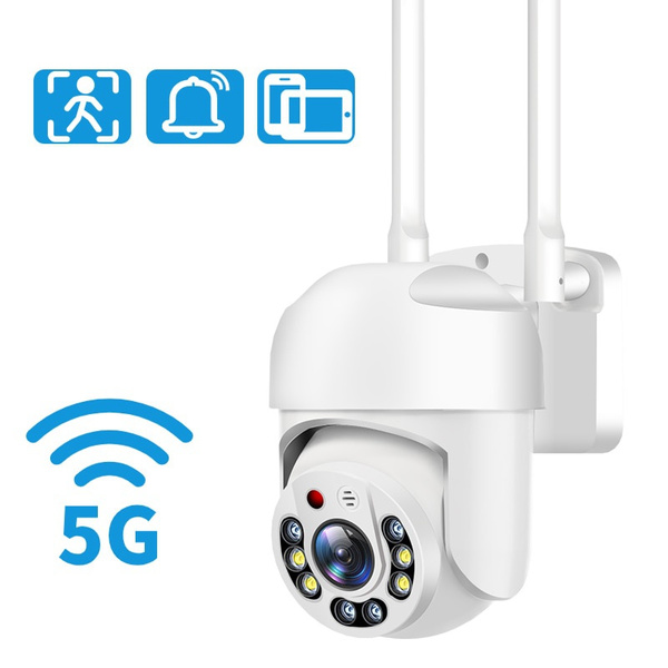 5G IP Camera Wifi PTZ Outdoor AI Human Detect Mini Camera H.264 P2P ...