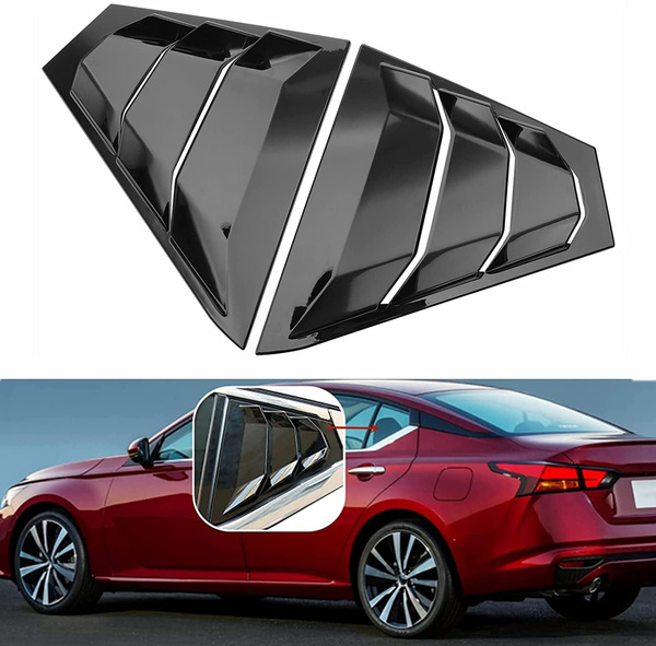 Rear Side Window Louvers Fit for Compatible with Nissan Altima 2019 ...