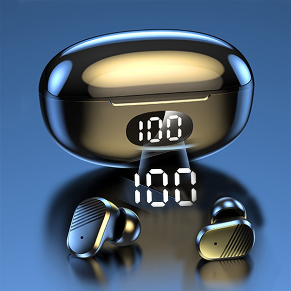 TWS Bluetooth 5.2 Earphones Waterproof Stereo Sports Earbuds Bluetooth ...