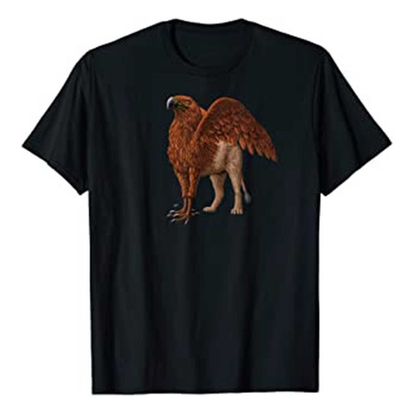 Gryphon Greek Mythology Griffin Lion Eagle Fantasy T-Shirt | Wish