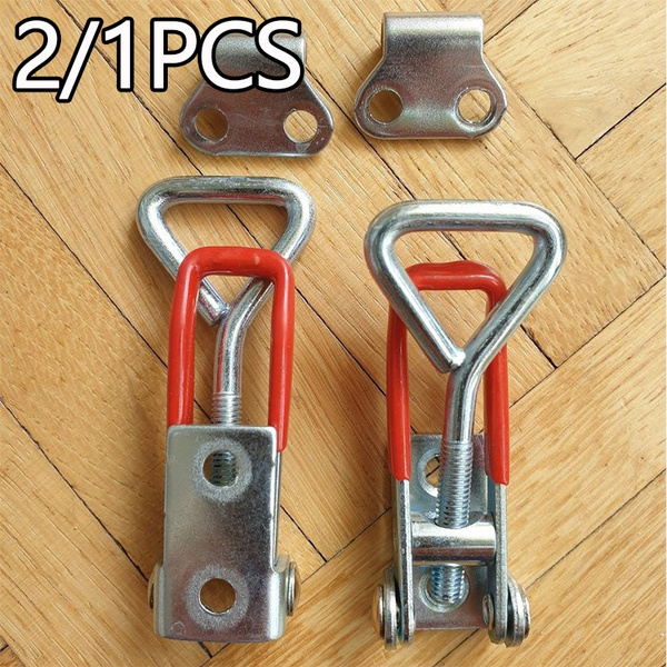 2/1Pcs Portable Adjustable Cabinet Boxes Lever Handle Clamp Hasp Toggle ...