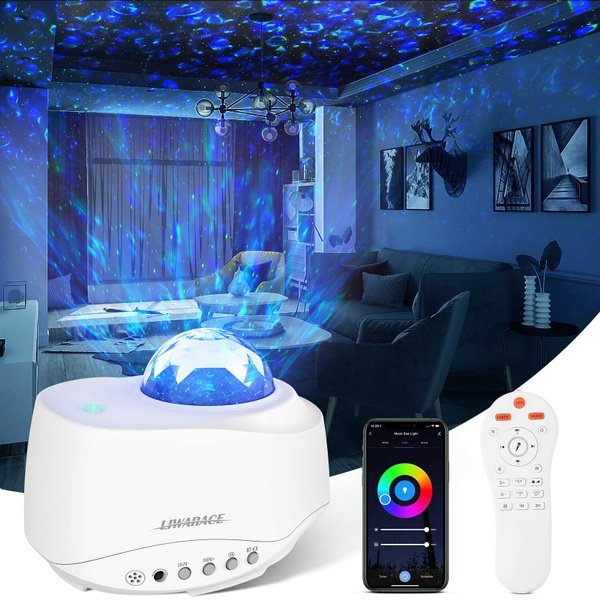 NEW Galaxy Star Projector Night Light for Bedroom Room Decor Ceiling ...