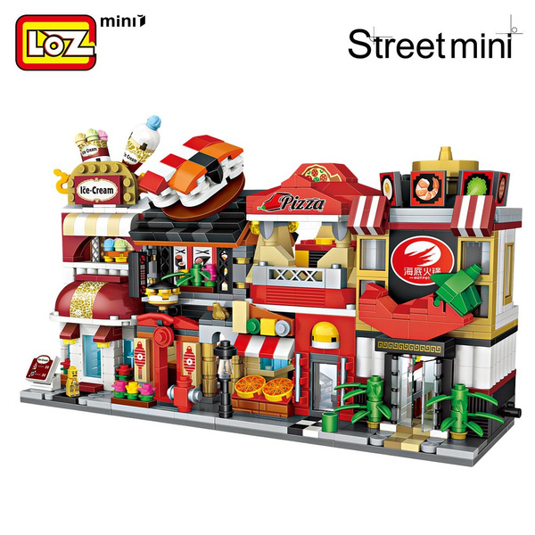 Mini Blocks Building Blocks Architecture DIY Bricks City Series Mini ...