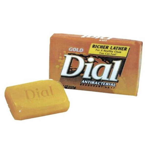 Dial Professional Dia 00098 White Unwrapped Deodorant Bar Soap Wish