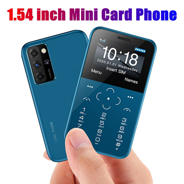 2022 Original New SOYES S10P Mini Card Phone 2G GSM 400mAh 1.54 ...