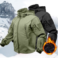V4 Military Soft Shell Tactical Jacket Winter Outdoor Camouflage Hiking ...