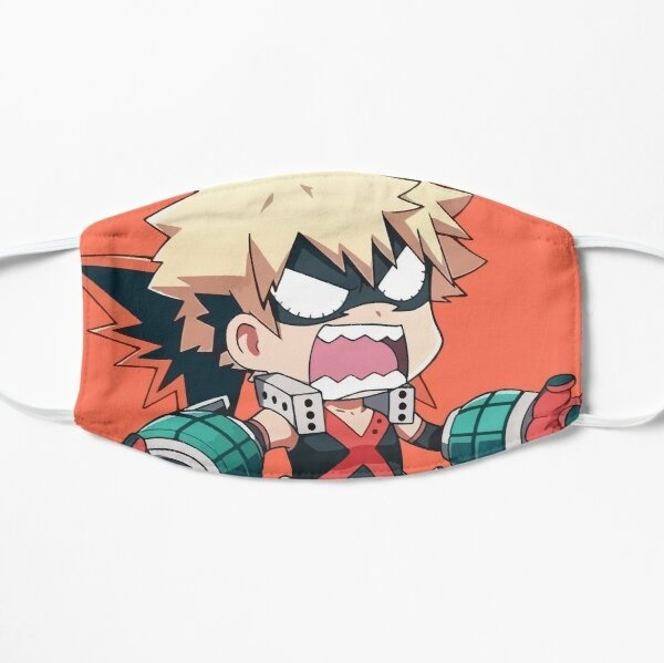 Bakugou MHA Mas ubm Cute Cartoon Face Masks Dust Mask Men and Women ...