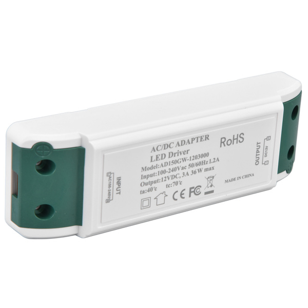 LED Power Driver 12V DC 36W 3A Constant Current Voltage Adapter LED Driver 100-240V WeeC | Wish