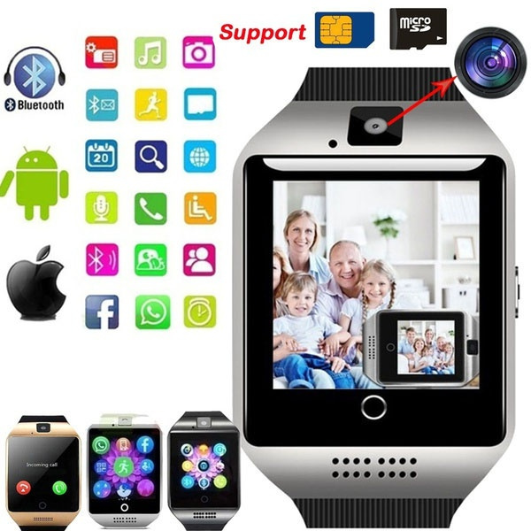 2022 Newest Q18S Smart Wrist Watch Android Bluetooth with Camera ...