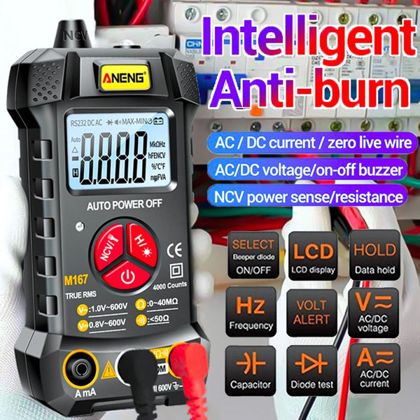 High Precision Non Contact Electrical Digital Multimeter,multifunction ...