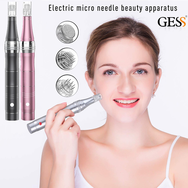 GESS Electric Wireless Microneedling Pen or 30 Pcs Replacement ...
