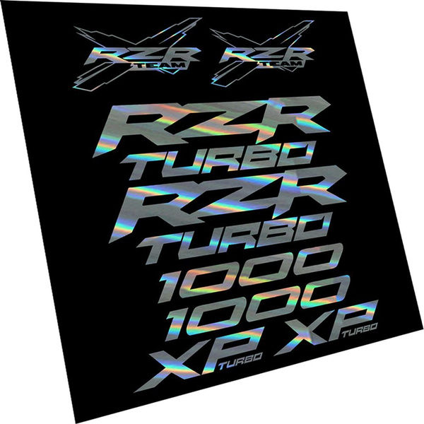 KIT FOR POLARIS RZR 1000 TURBO XP VINYL STICKER DECAL | Wish
