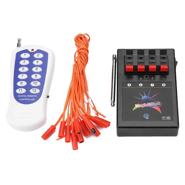 Professional Wireless Fireworks Firing System Igniters+12 Channel ...